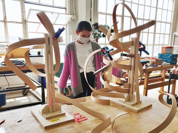 Steam Bending a Pendant Lamp - Private Class | Allied Woodshop